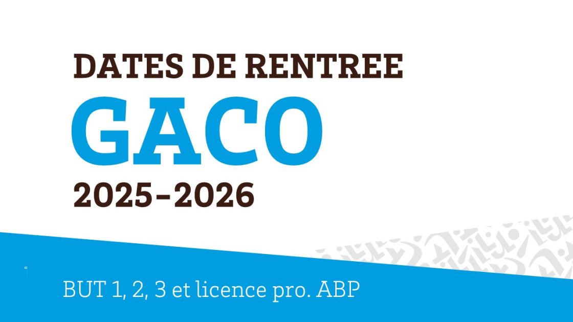 IMPORTANT > Dates rentrée GACO :: Campus Agen